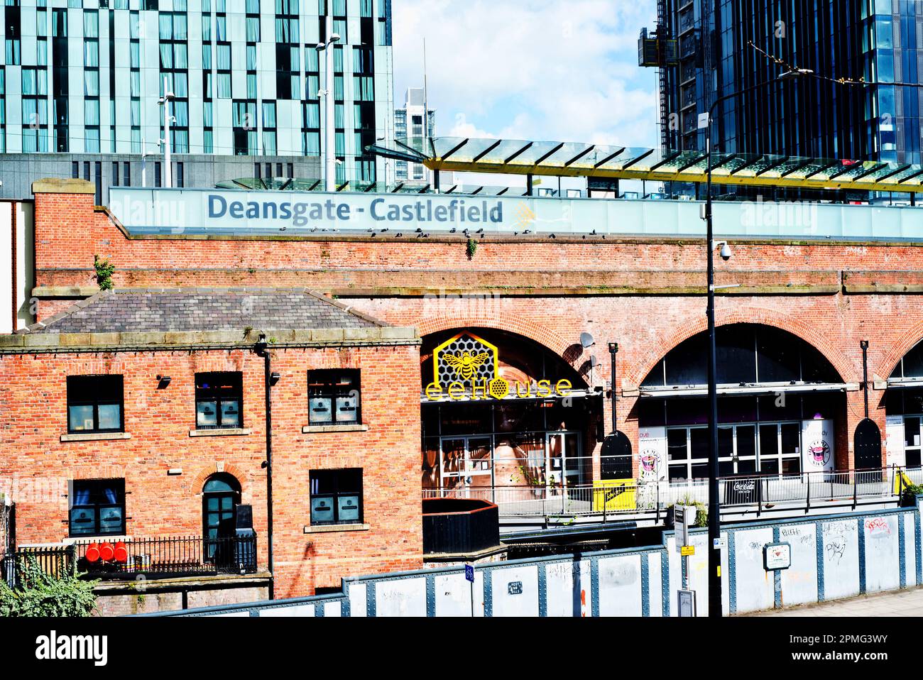 Deansgate Castlefield, Manchester, Lancashire, England Stock Photo - Alamy