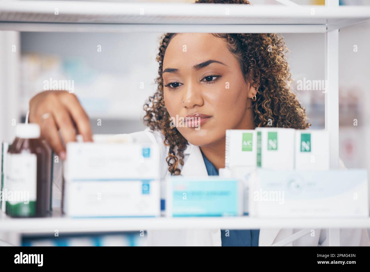 Care worker reading manager hi-res stock photography and images - Alamy