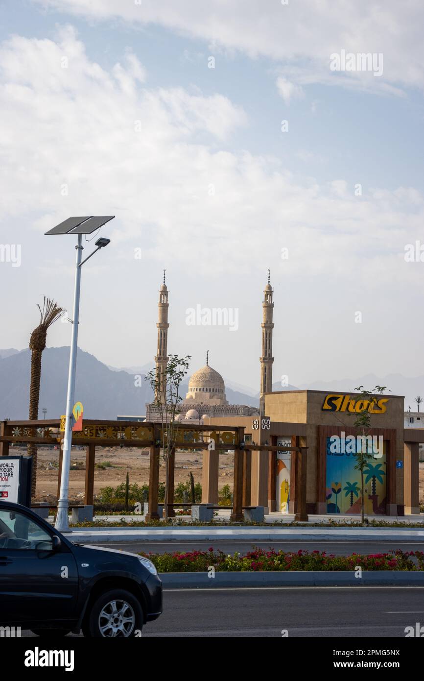 SHARM EL SHEIKH, EGYPT - JANUARY 30, 2023 Al Sahaba Mosque Stock Photo ...
