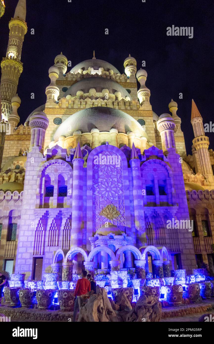SHARM EL SHEIKH, EGYPT - JANUARY 30, 2023 Al Sahaba Mosque Stock Photo ...