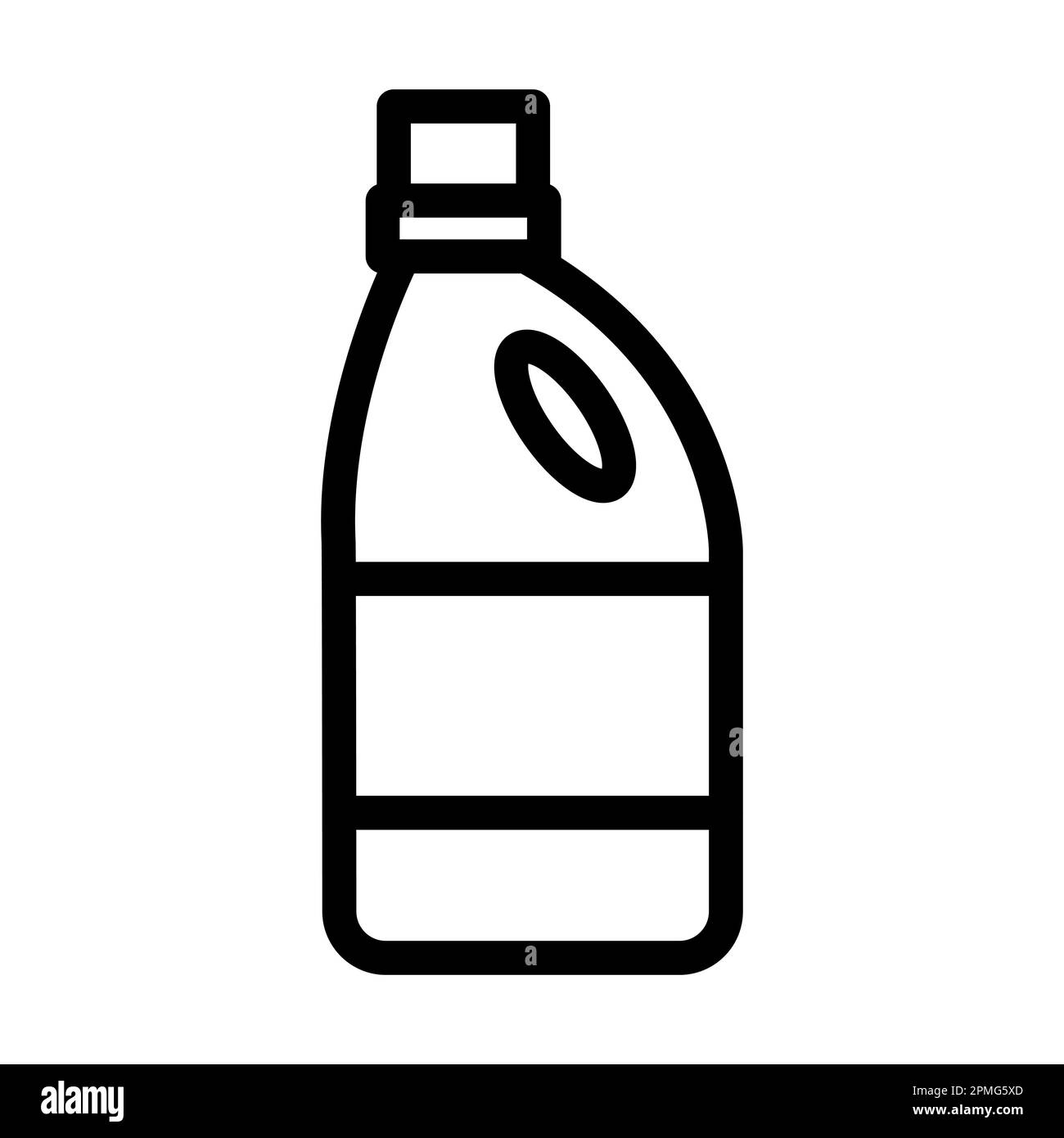 Bleach Vector Thick Line Icon For Personal And Commercial Use Stock ...