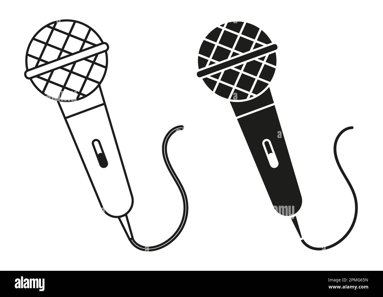 Mike vector vectors Cut Out Stock Images & Pictures - Alamy