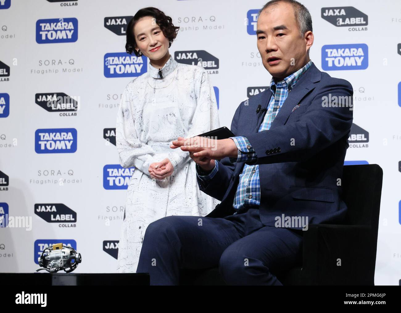 Tokyo, Japan. 13th Apr, 2023. Former Japanese astronaut Soichi Noguchi ...