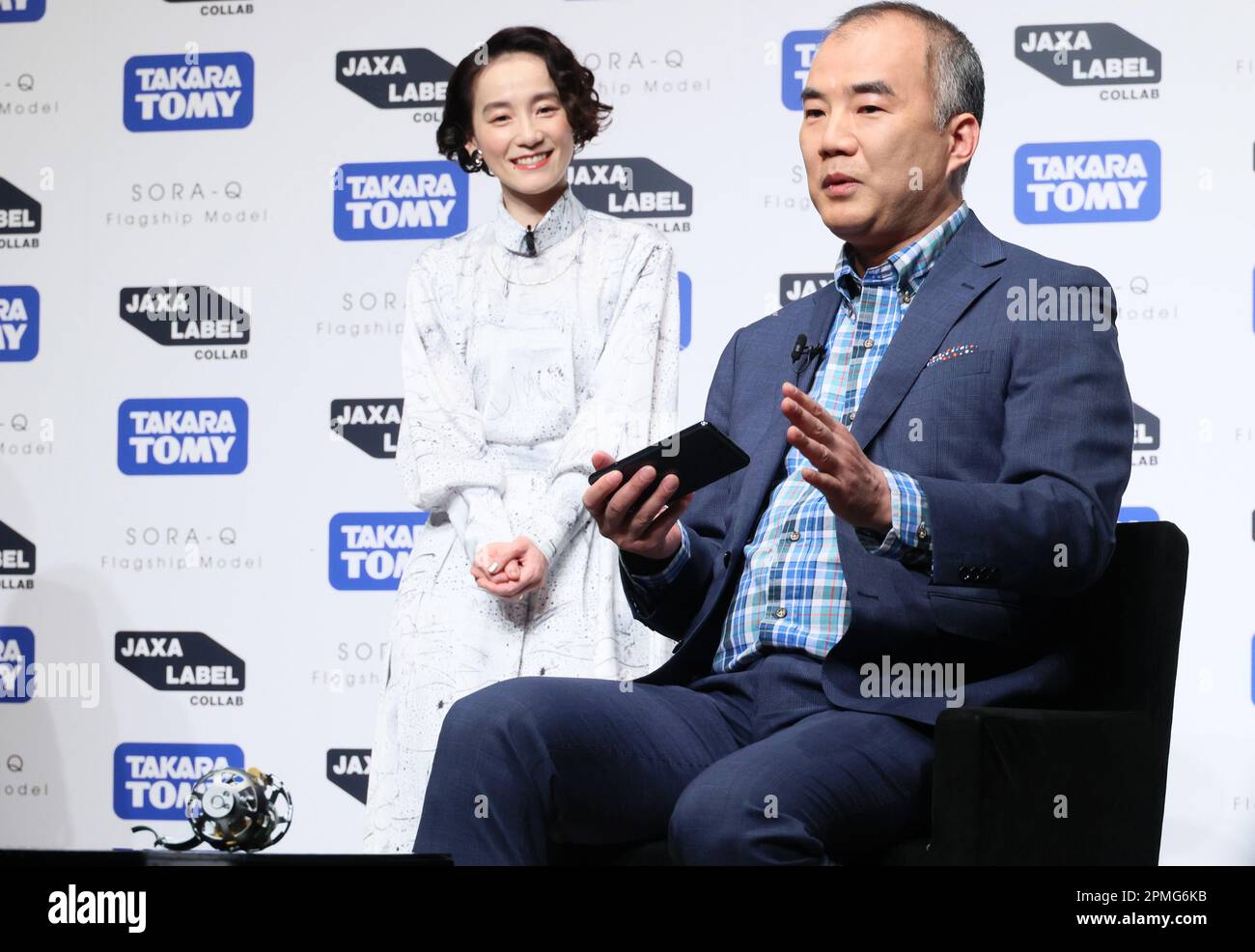 Tokyo, Japan. 13th Apr, 2023. Former Japanese astronaut Soichi Noguchi ...