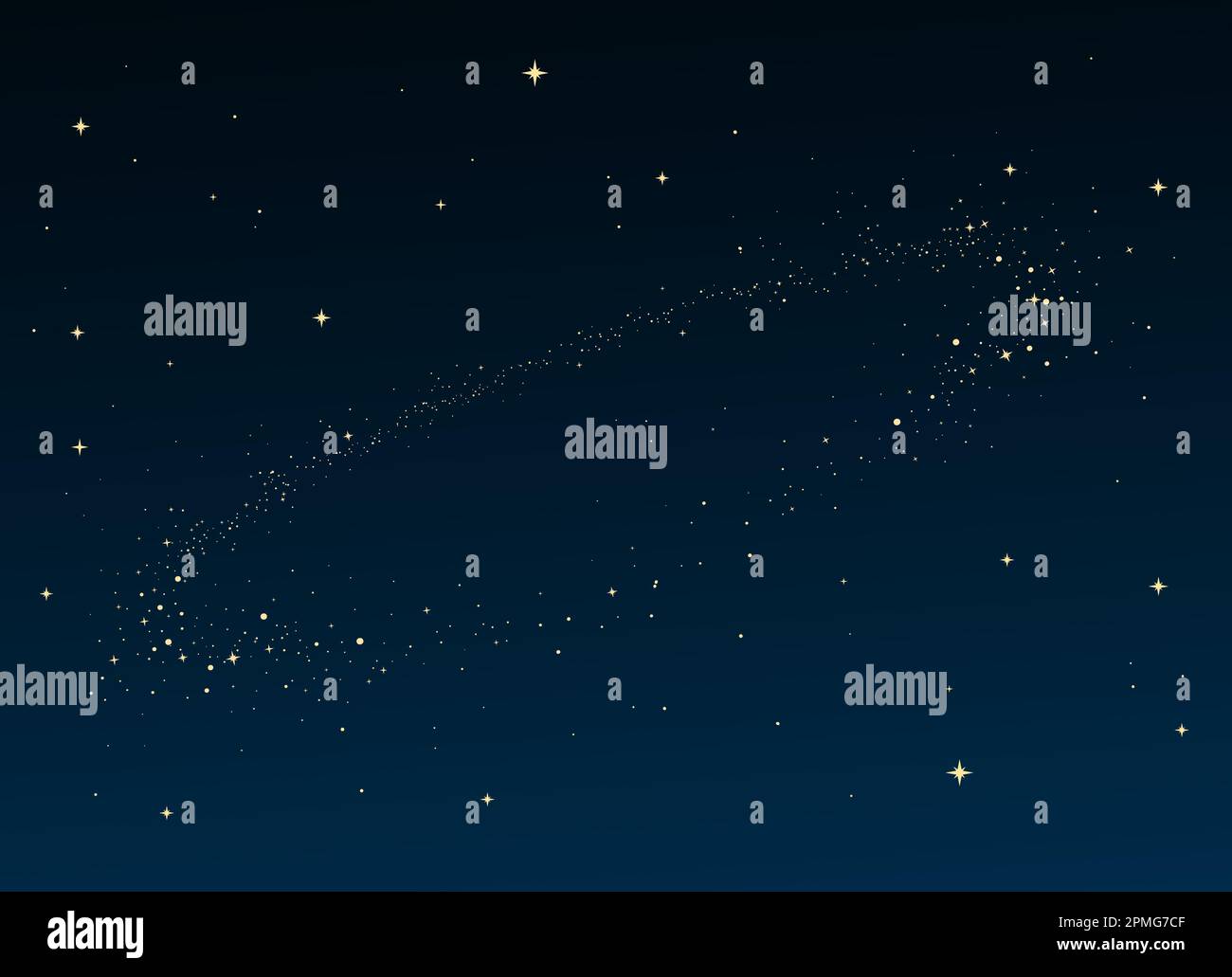 Deep space cartoon background with empty space Stock Vector Image & Art ...