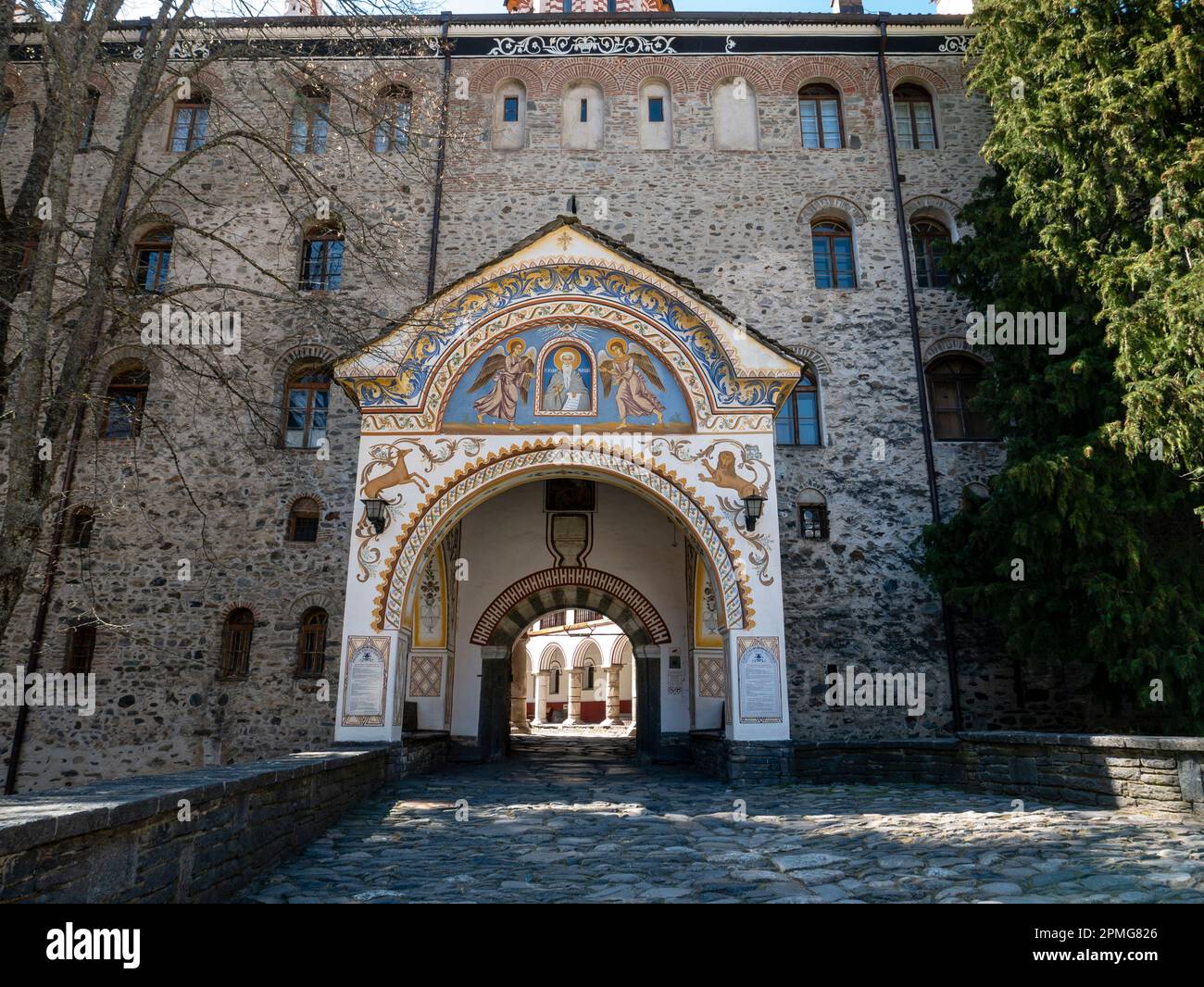 Rila Monastery, (Sveti Ivan Rilski), Rila Mountains, Republic of ...