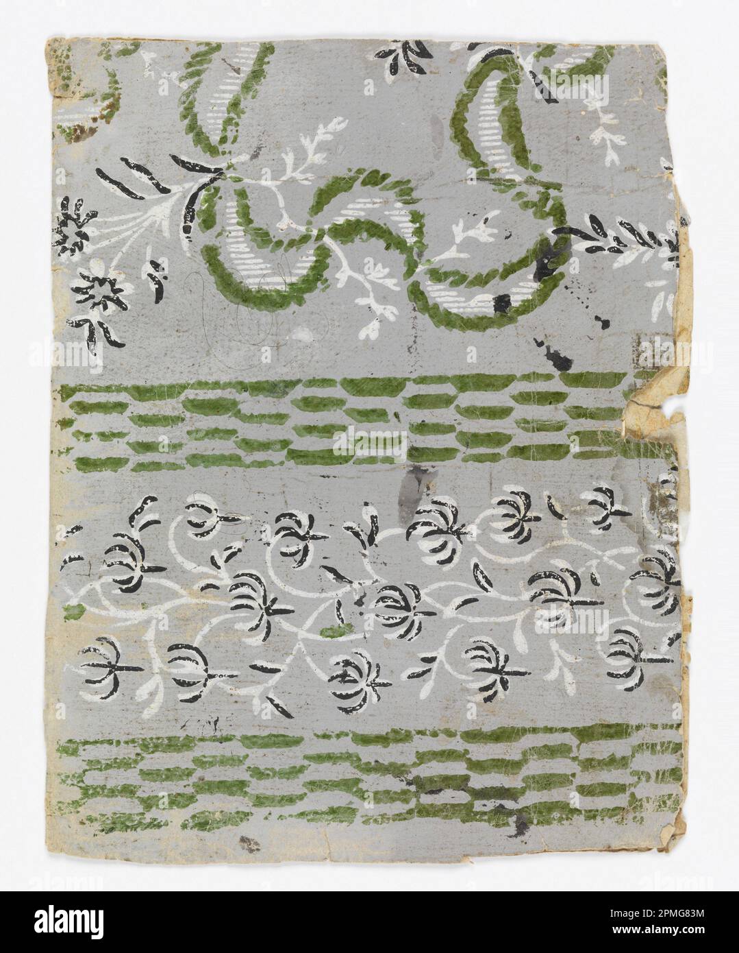 Book Cover, Book Cover; Calligrapher: Jeremiah Draper (American, active ...