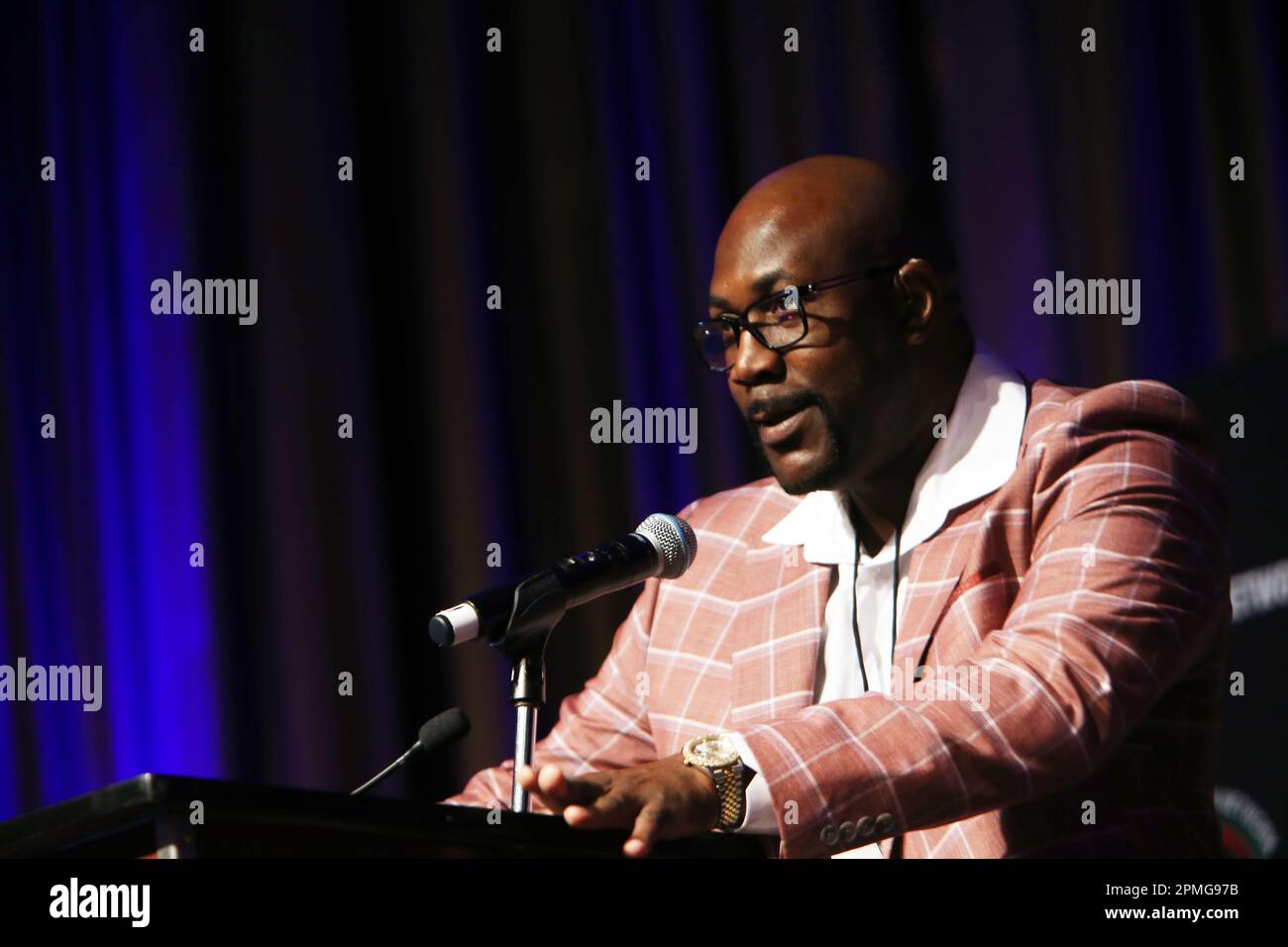 NEW YORK, NY - April 12: Human Rights Activist/Brother of Police Murder ...