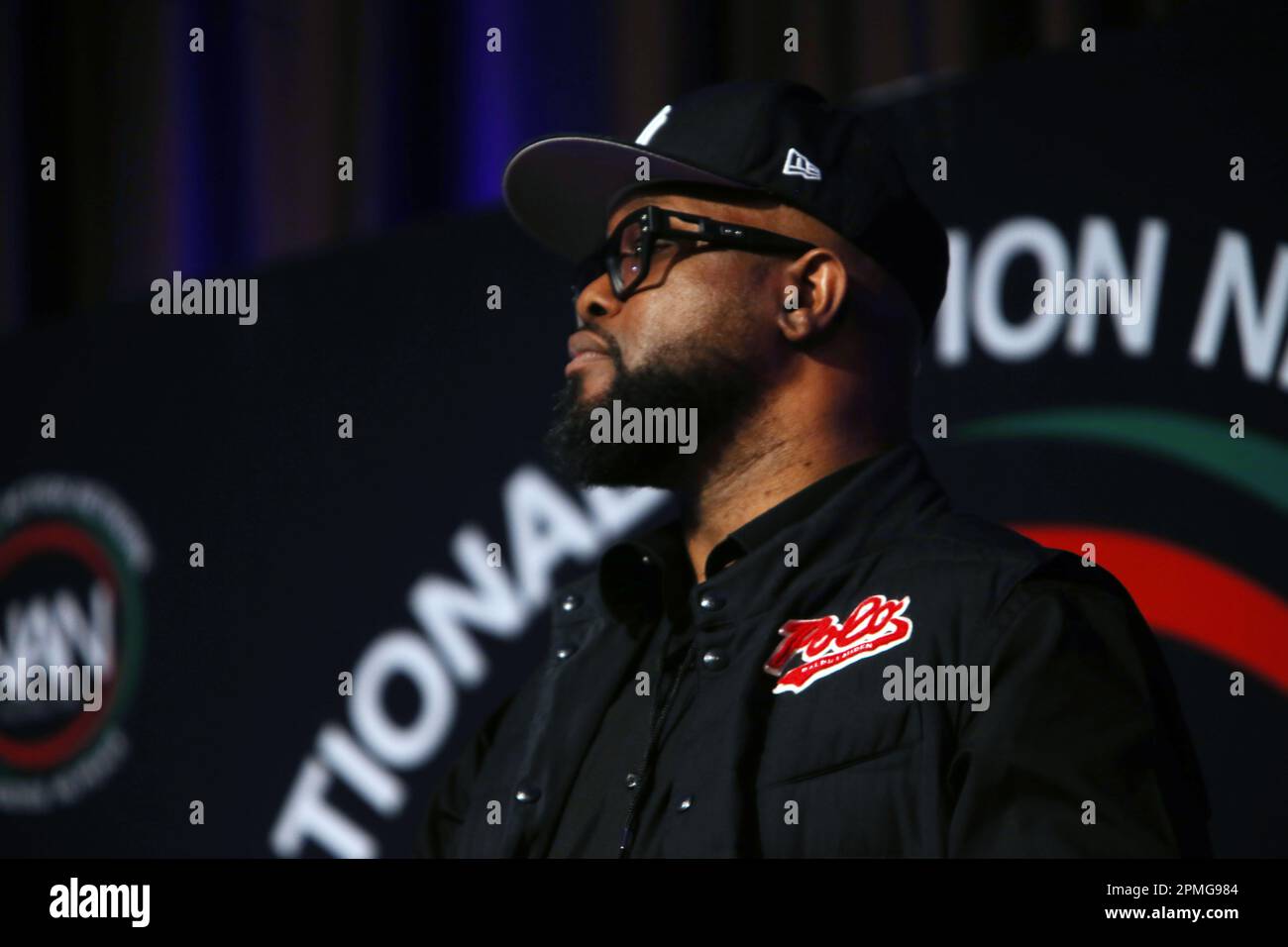 NEW YORK, NY - April 12: Human Rights Activist/Brother of Police Murder ...