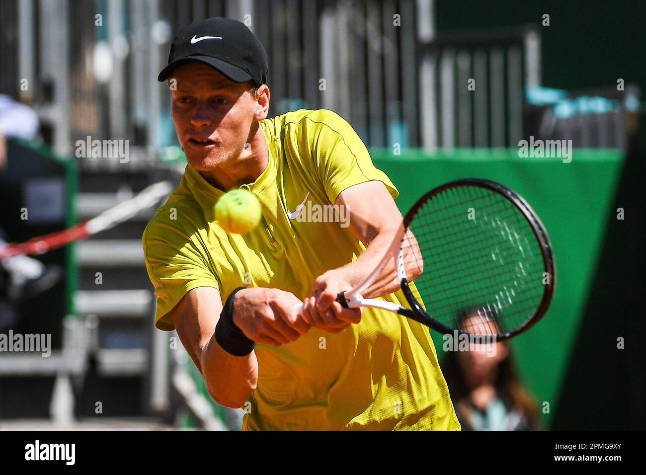 Roquebrune Cap Martin, France. 13th Apr, 2023. Jannik SINNER of Italia ...