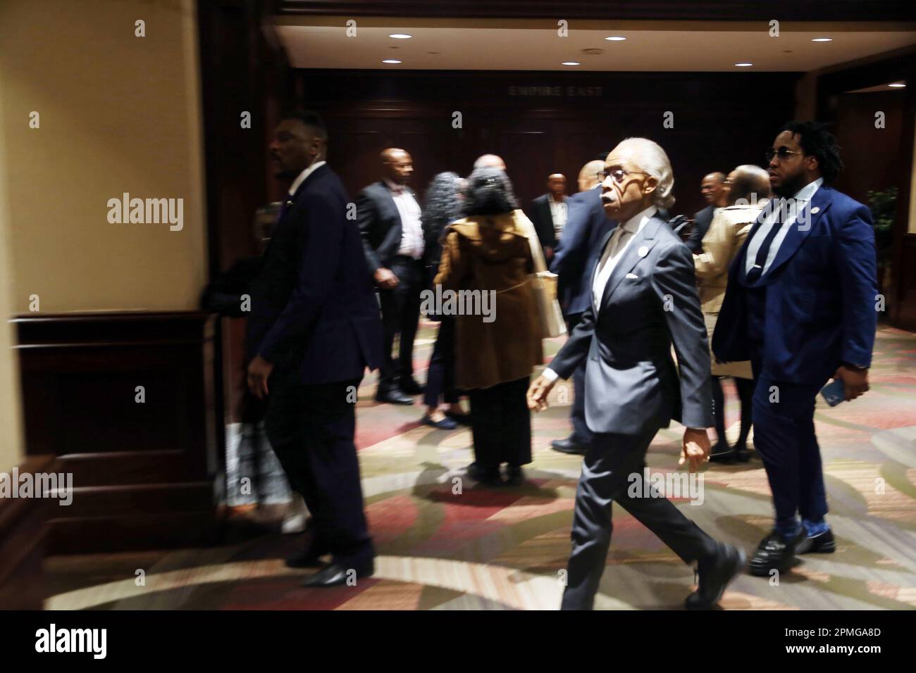 NEW YORK, NY - April 12: Rev. Al Sharpton attends the 2023 National ...