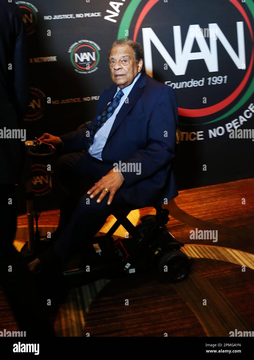 NEW YORK, NY - April 12: The Honorable Andrew Young, Former Honorable ...