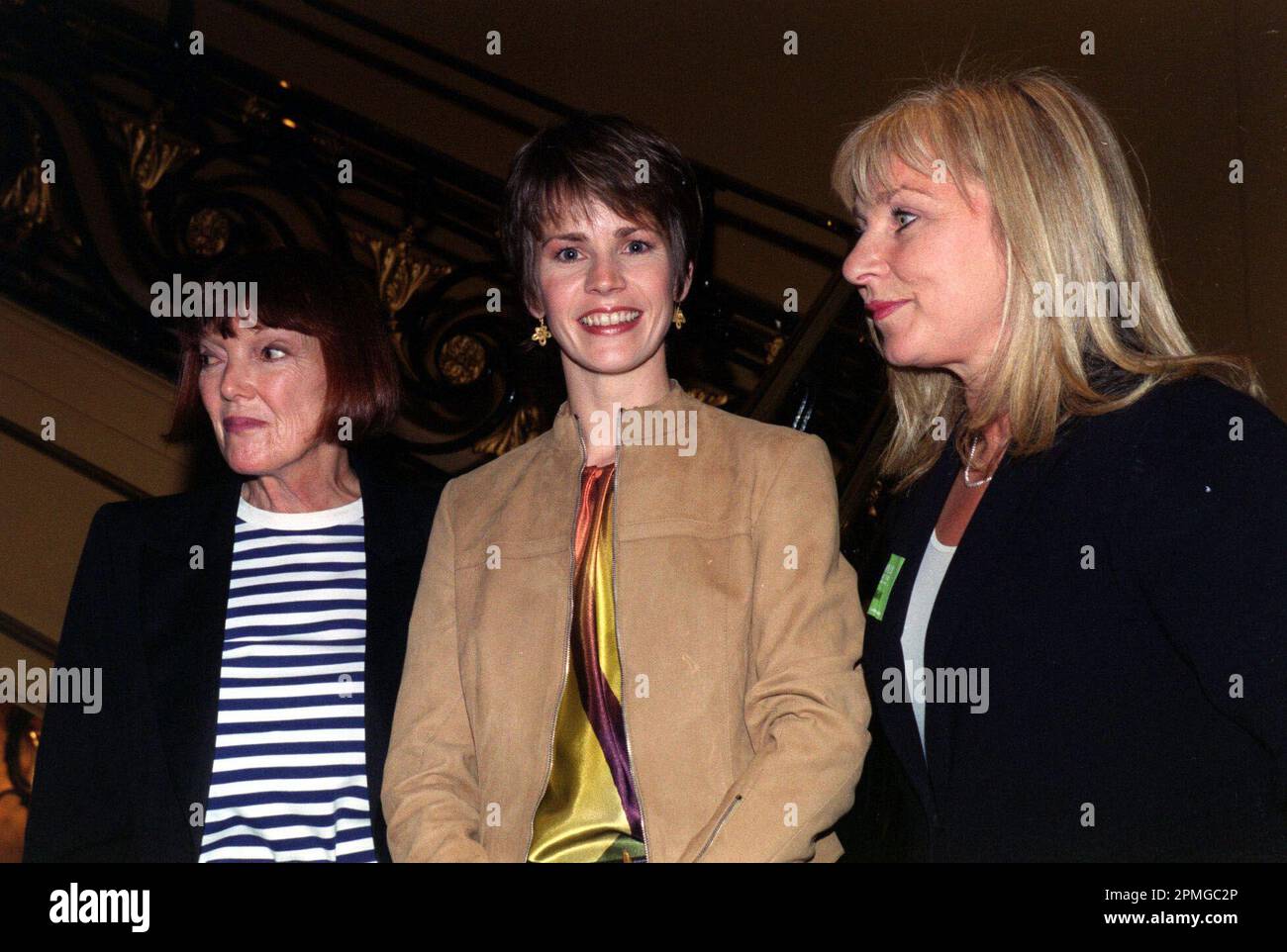 File photo dated 11/10/00 of (left to right) fashion designer Mary ...
