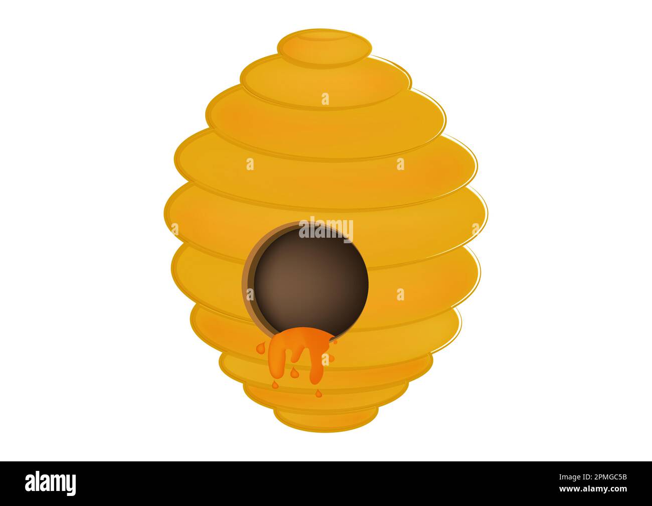Beehive set collection Stock Vector Images - Alamy
