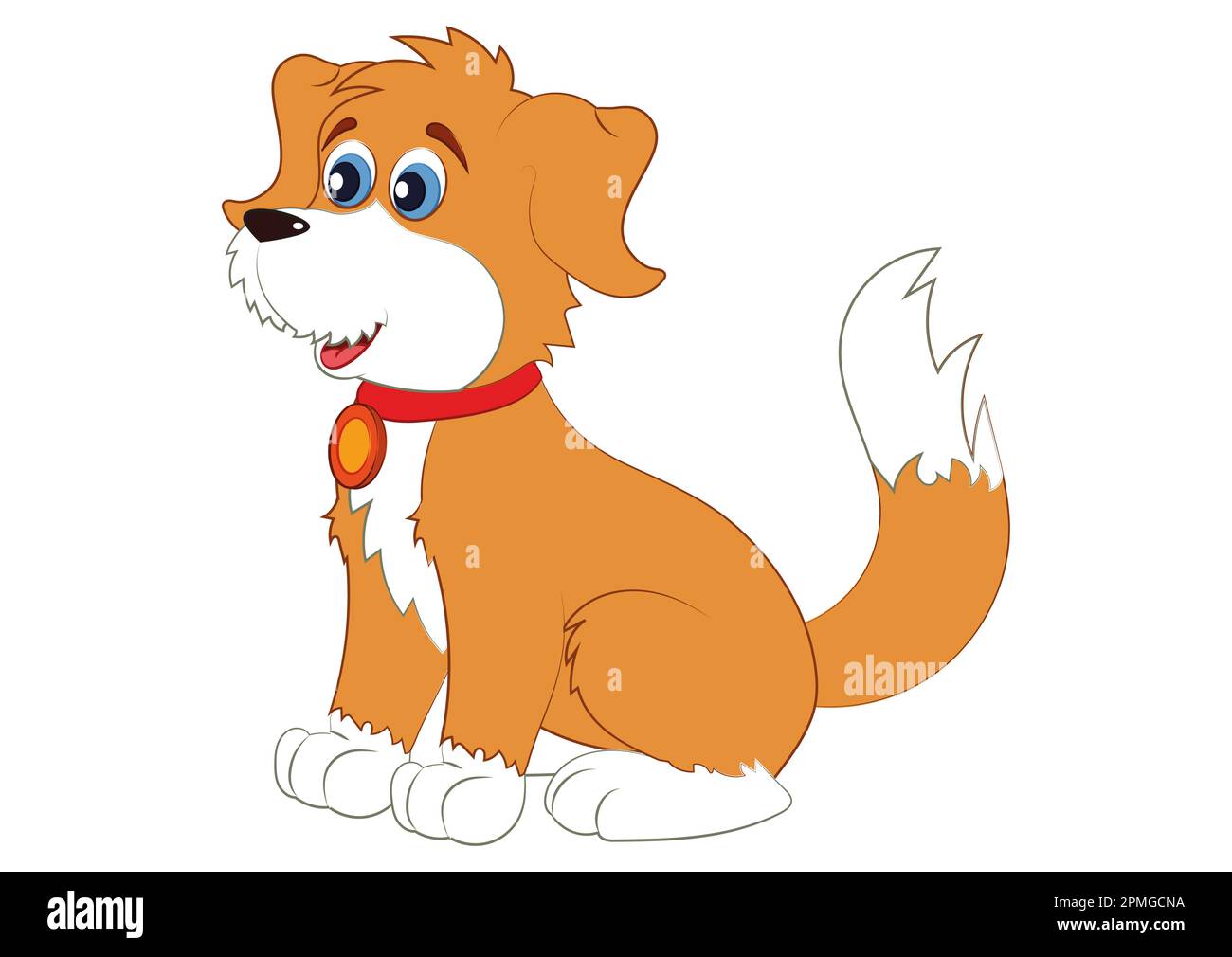 Heart cartoon baby sitting Stock Vector Images - Alamy