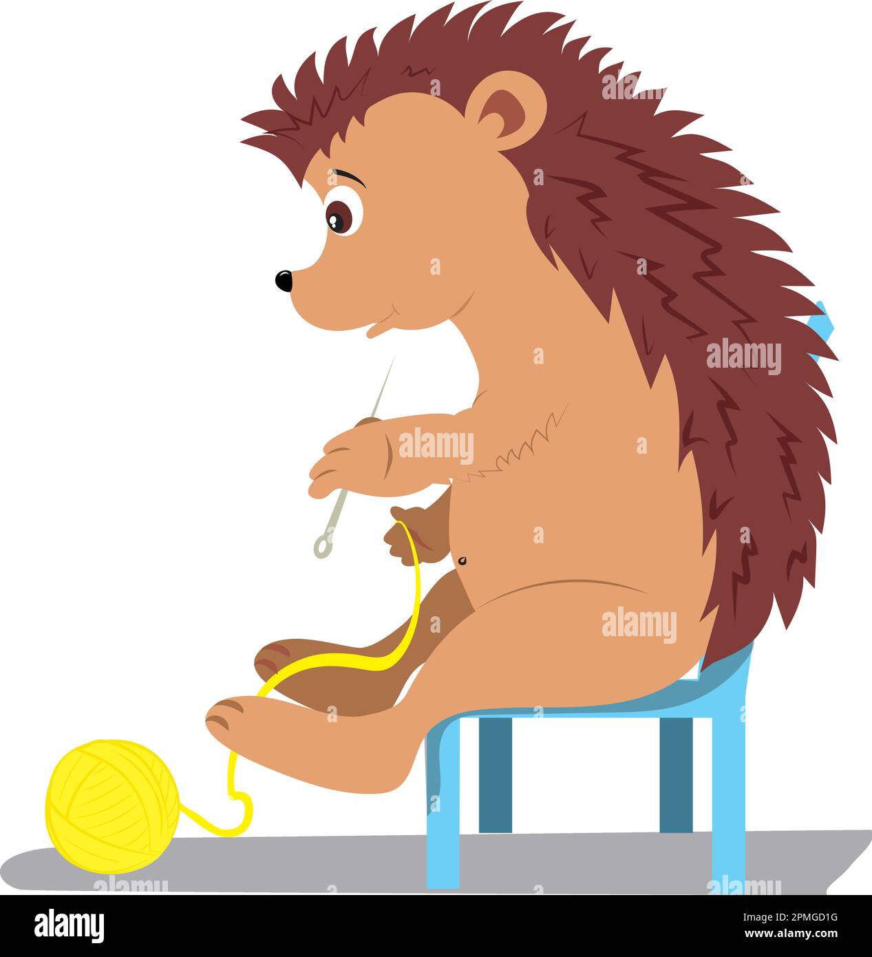 Hedgehog vector vectors Cut Out Stock Images & Pictures - Alamy