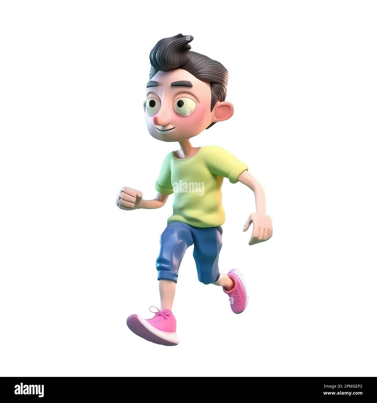 Cartoon figure boy Cut Out Stock Images & Pictures - Alamy