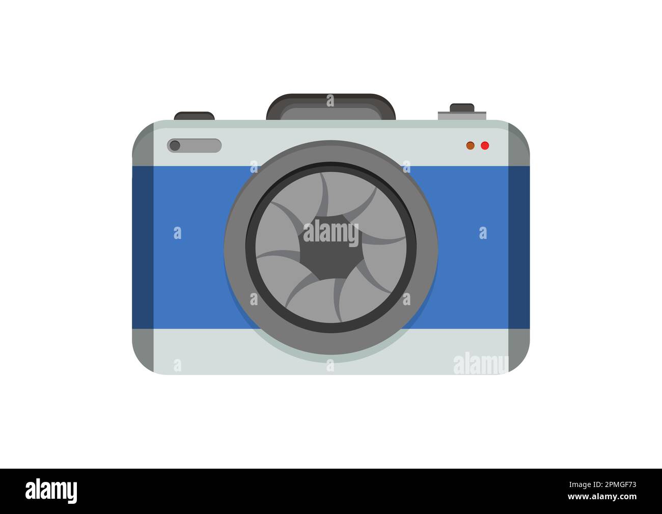 Digital Camera Clipart Vector Isolated On White Background Stock Vector ...