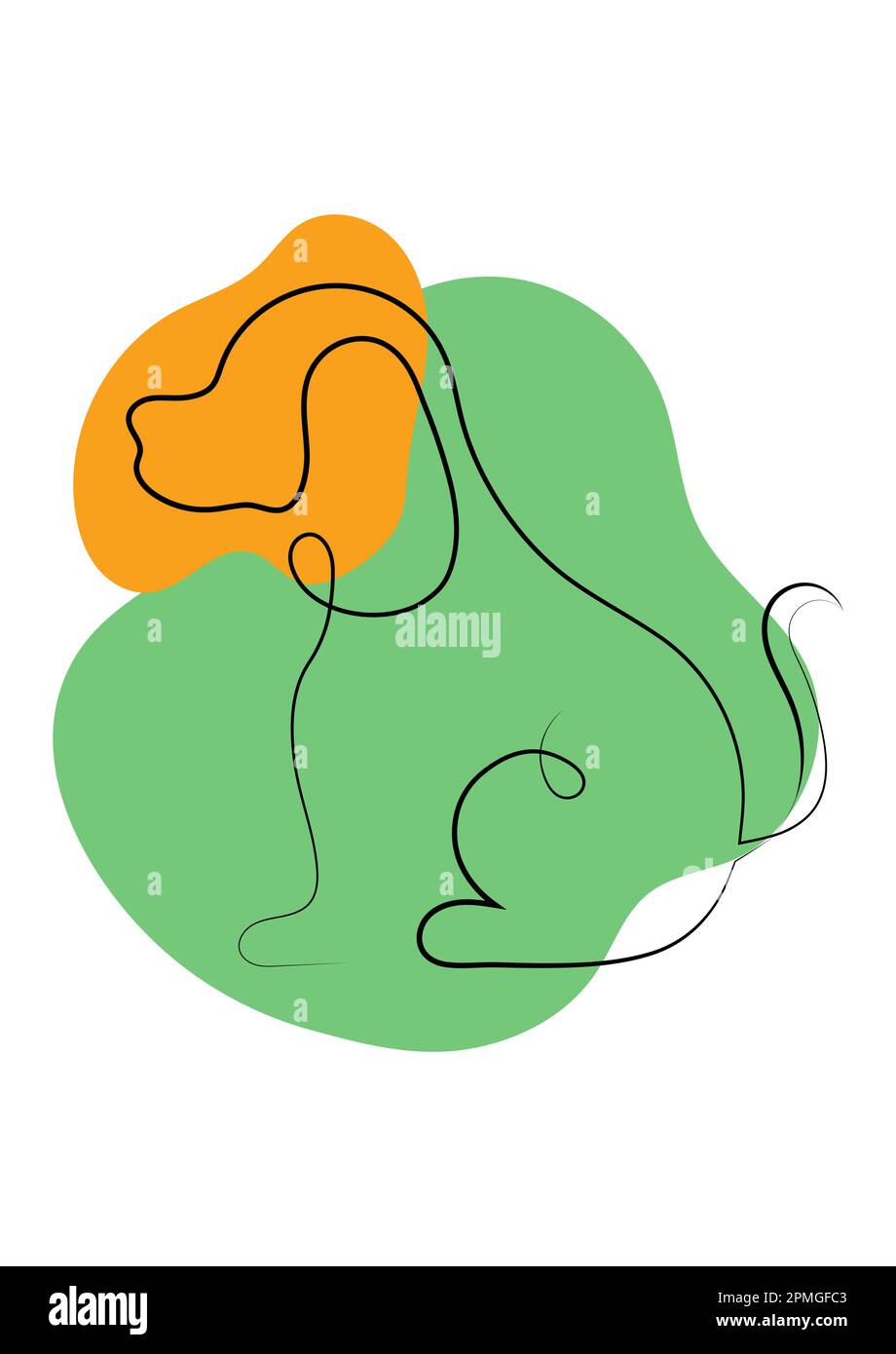 One line drawing friend Cut Out Stock Images & Pictures - Alamy