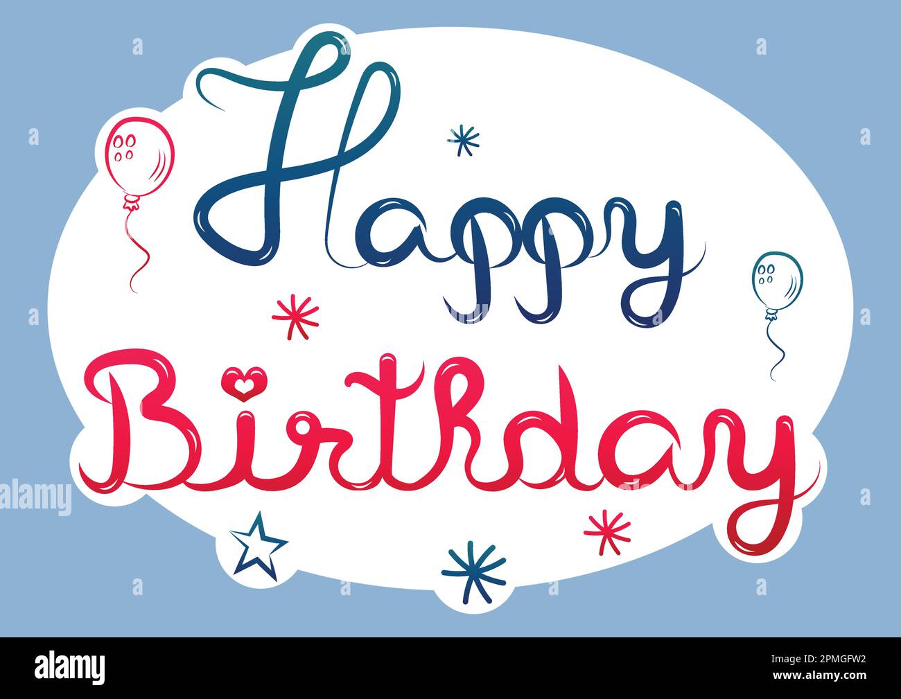 Celebration happy birthday message Stock Vector Images - Alamy
