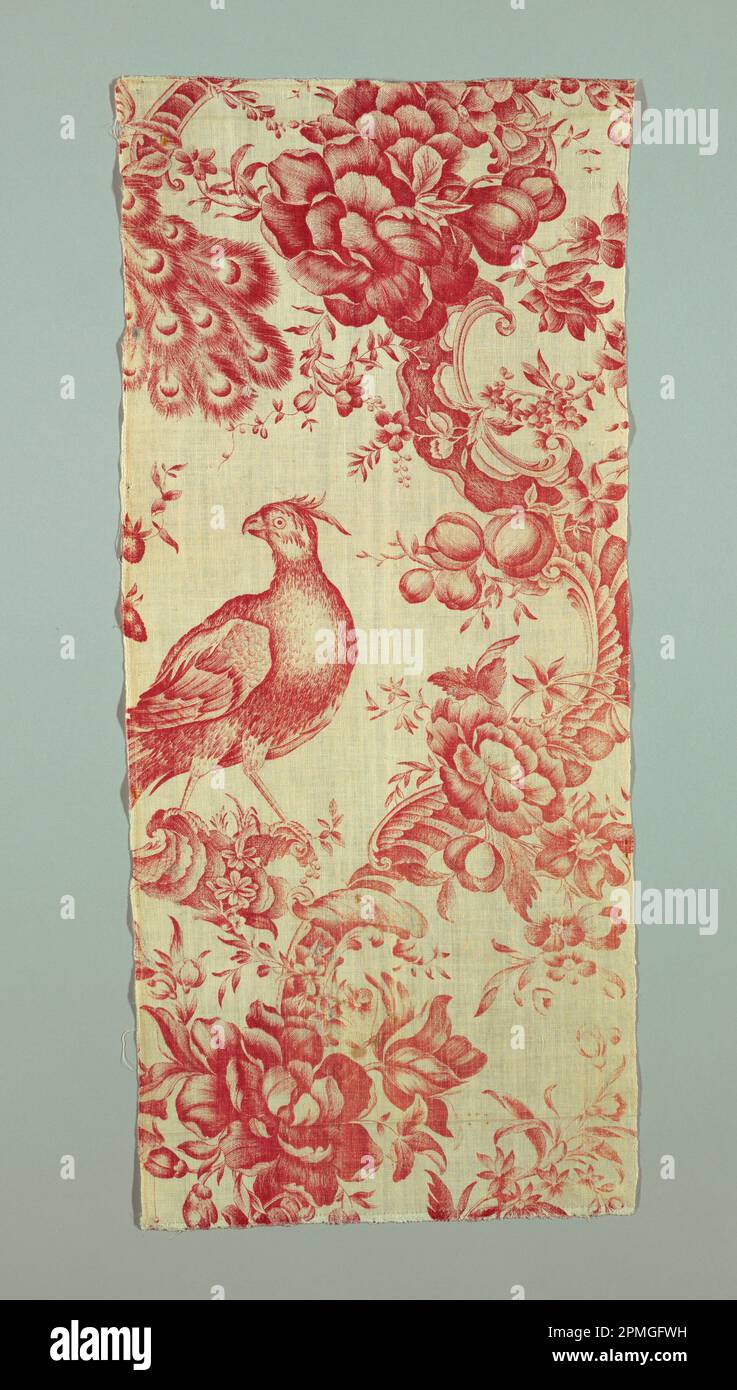 Textile (England); Produced by Talwin & Foster; cotton; Repeat H: 97.8 ...