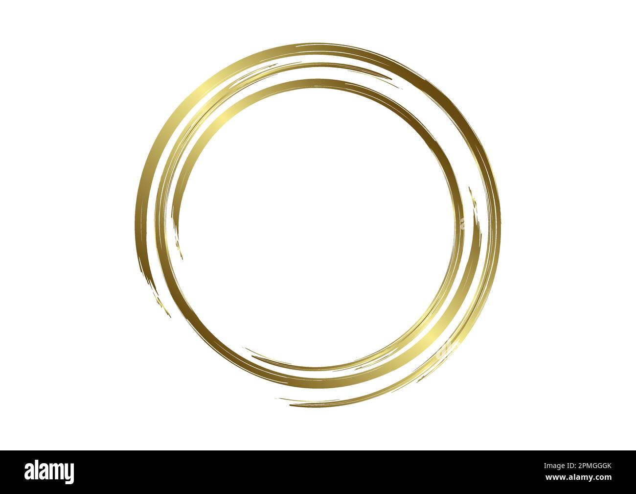 Golden yellow grunge painted Cut Out Stock Images & Pictures - Alamy