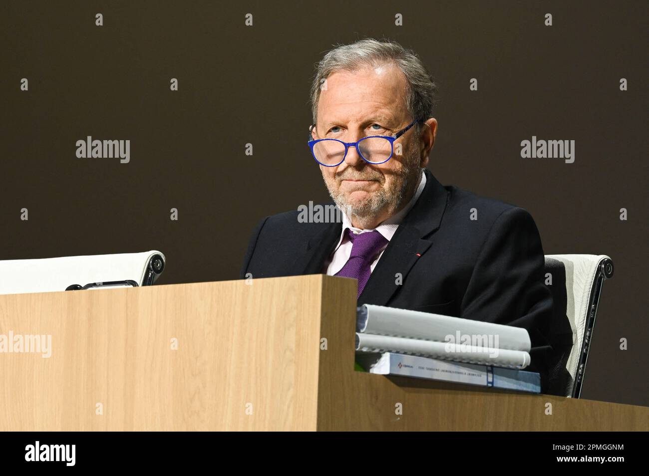 Paris, France. 13th Apr, 2023. Christian Labeyrie, Executive Vice ...