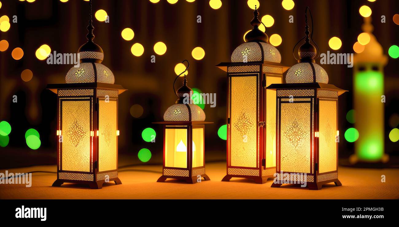 Ramadan muslim holiday background hi-res stock photography and images ...