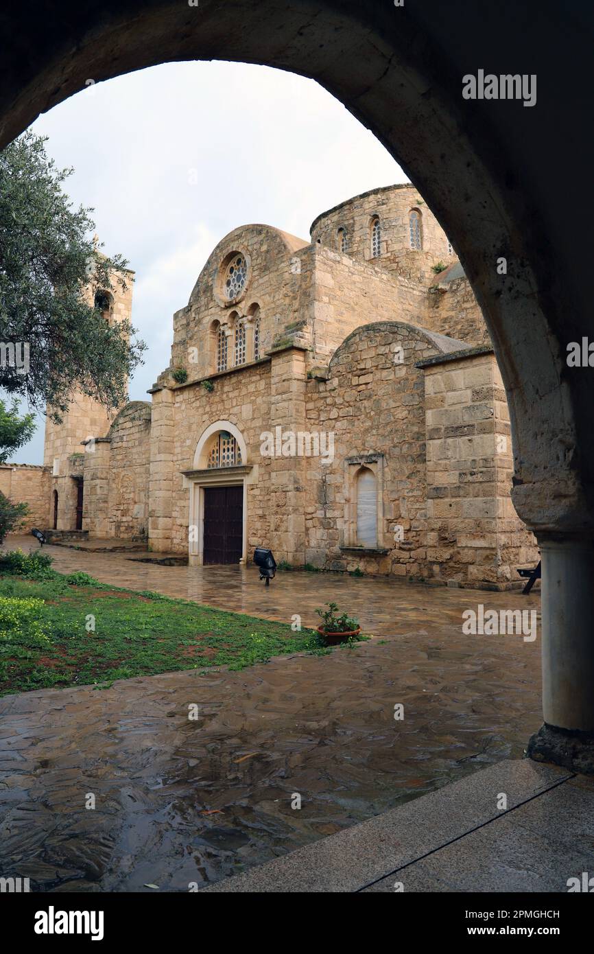 The Monastery of Saint Barnabas near Farmagusta (Gazimagusa), Turkish ...