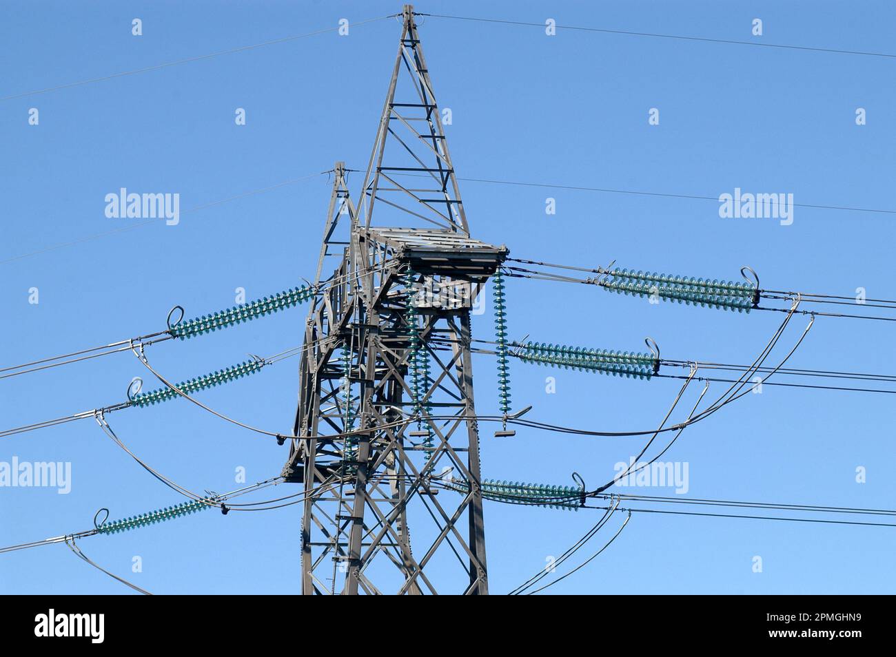 TERNA distribution power plant in Rondissone (Turin, Italy Stock Photo ...