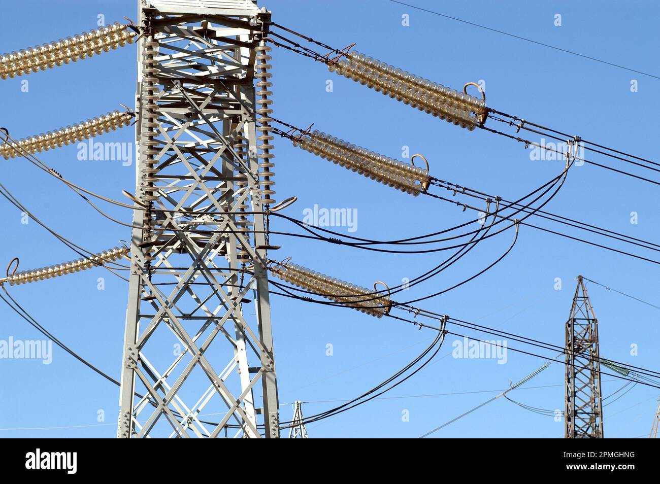 TERNA distribution power plant in Rondissone (Turin, Italy Stock Photo ...
