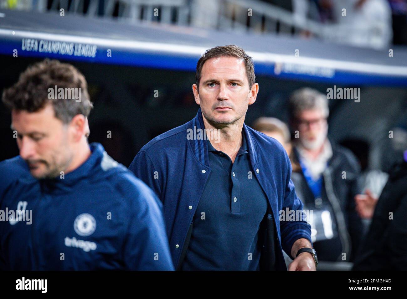 Frank Lampard (Chelsea) during the football match between Real Madrid ...