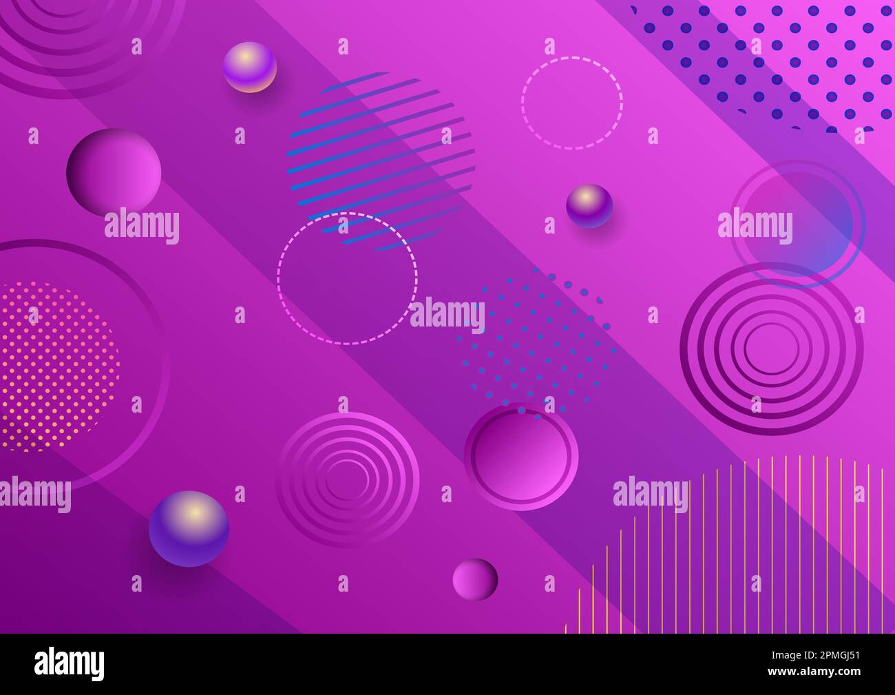 Abstract colorful circle banner background Stock Vector Images - Alamy