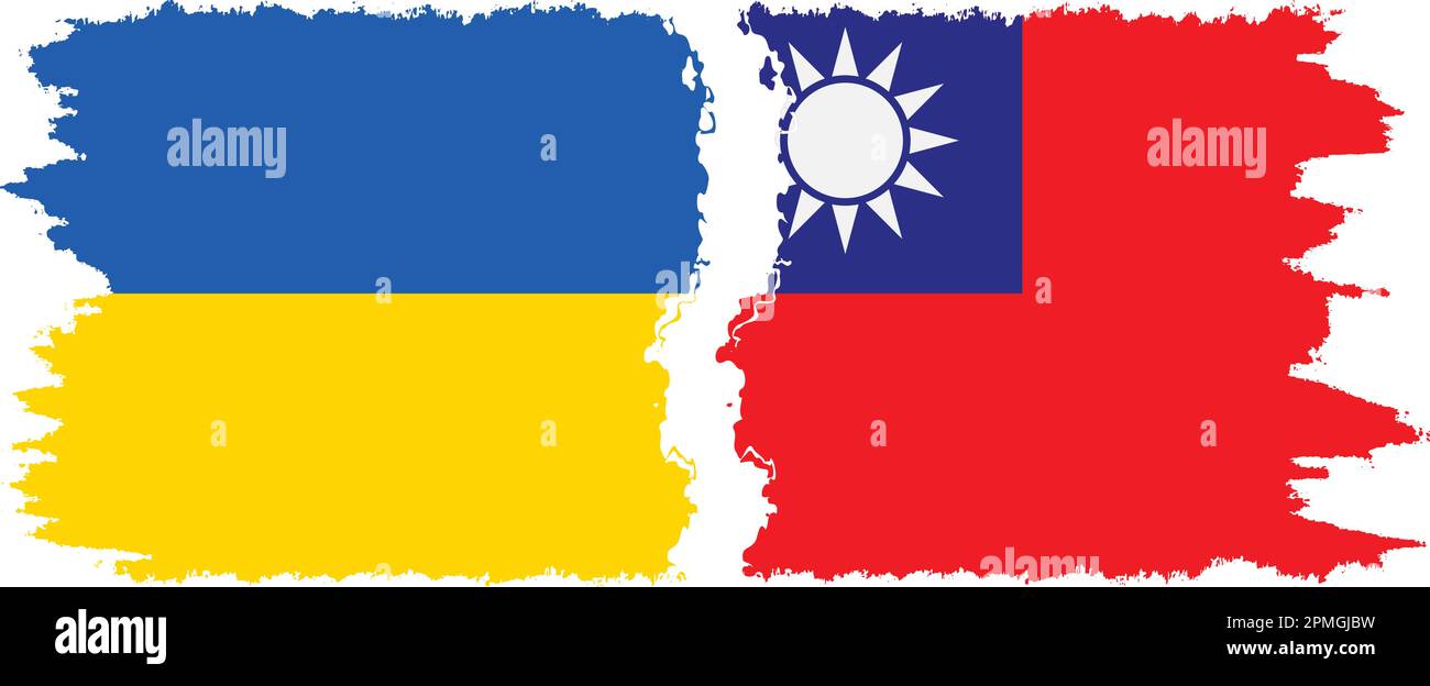 Taiwan ukraine flag Stock Vector Images - Alamy