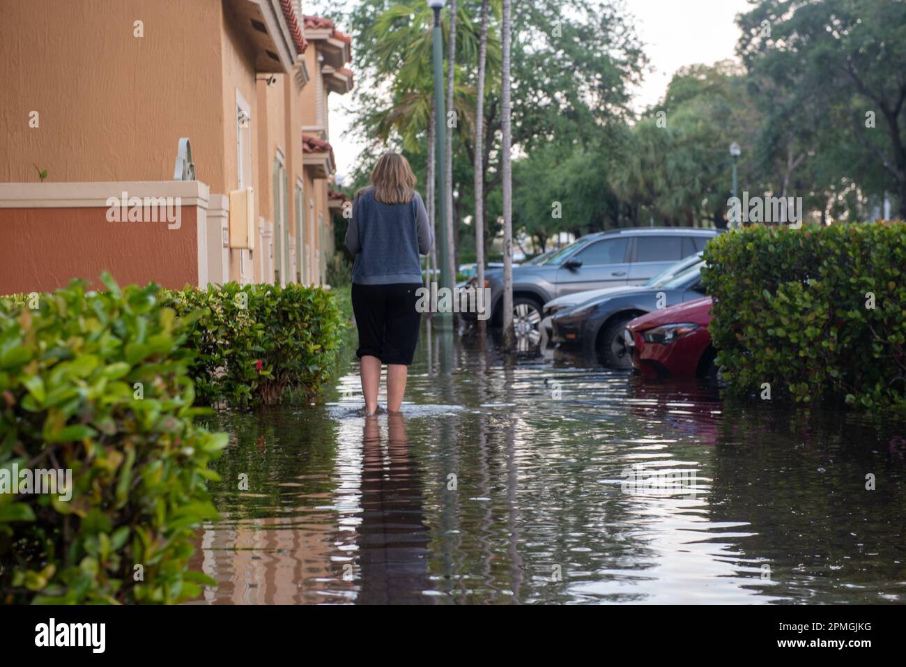 Fort Lauderdale, Florida, USA. 13th Apr, 2023. Unprecidented floods in ...