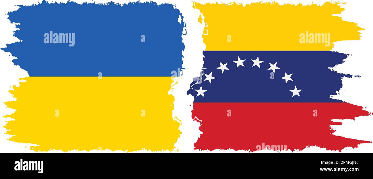 Ukraine venezuela flag hi-res stock photography and images - Alamy
