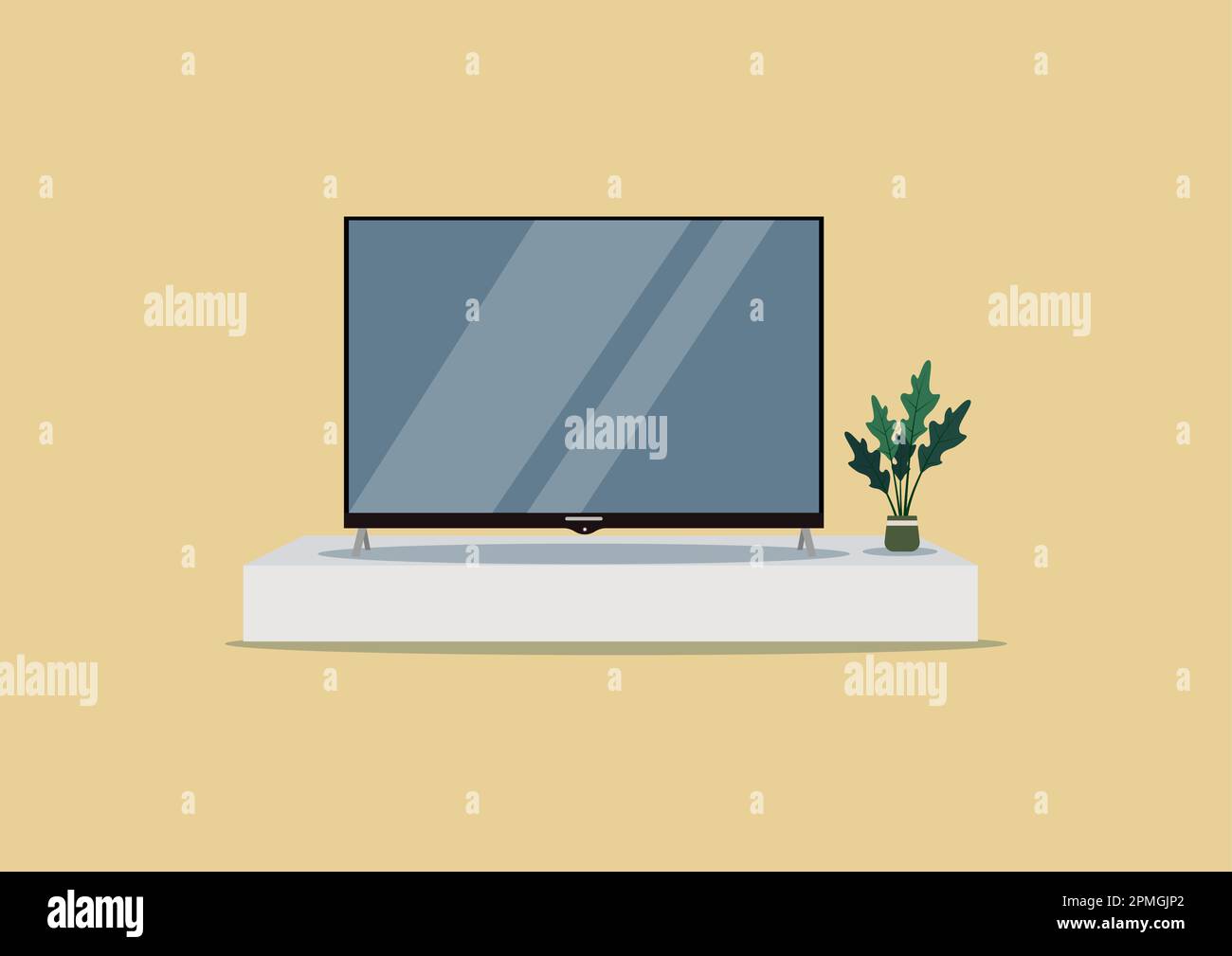Modern Smart TV design vector Stock Vector Image & Art - Alamy