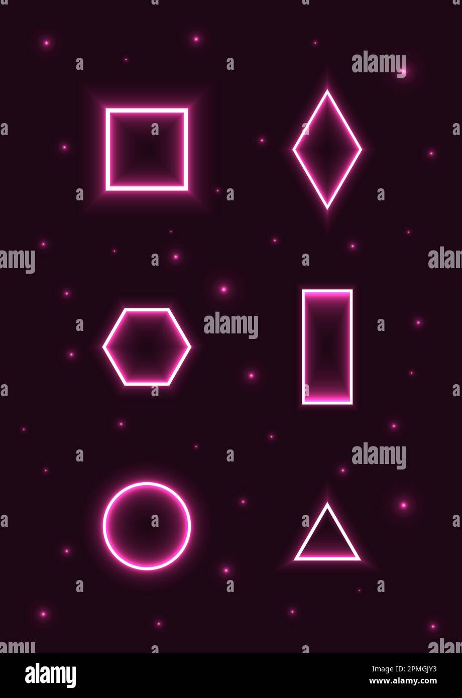 Modern neon Stock Vector Images - Alamy