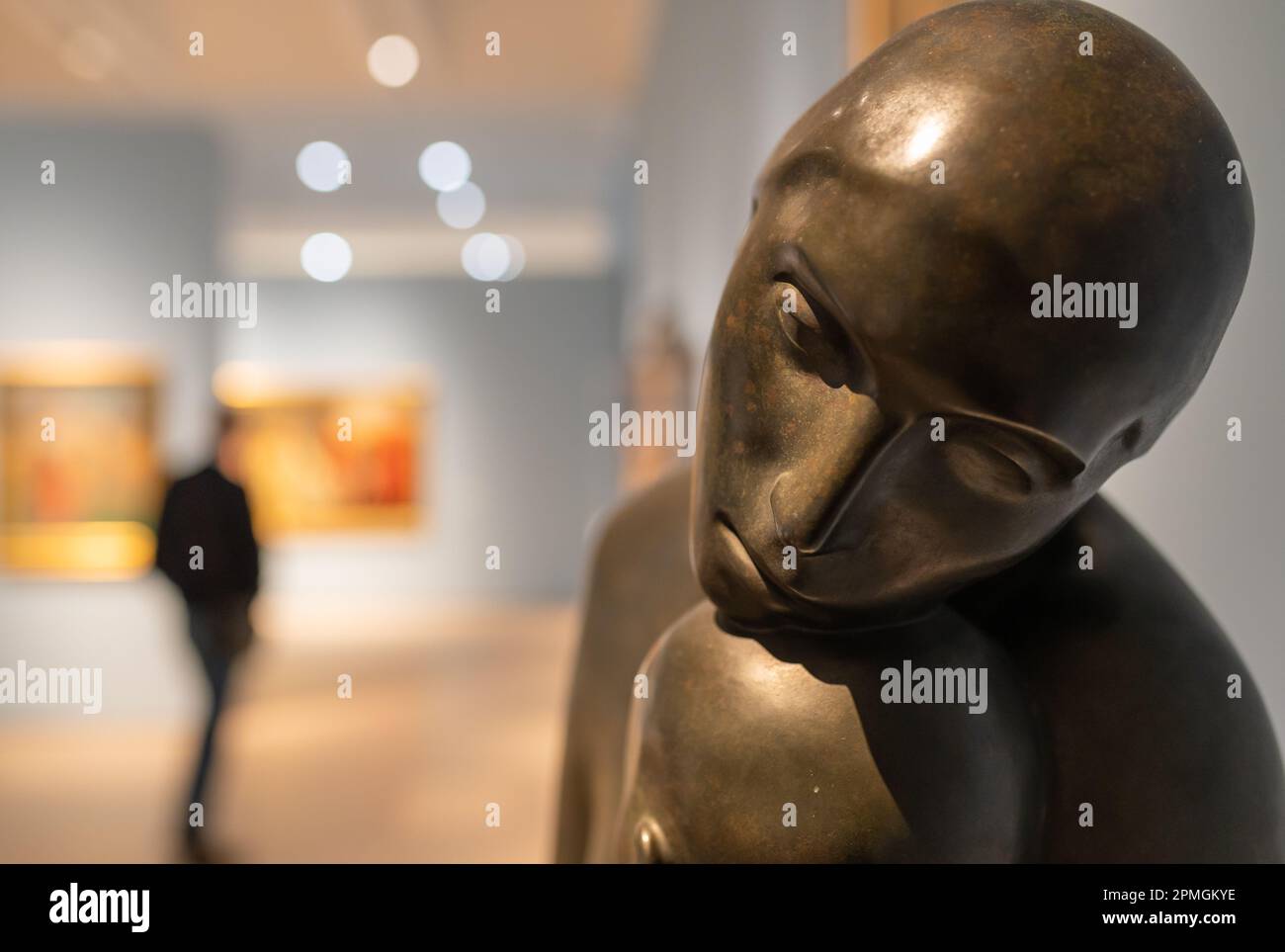 the Mother (La madre) ,1915/1923- bronze sculptur by Carlo Bonomi ...