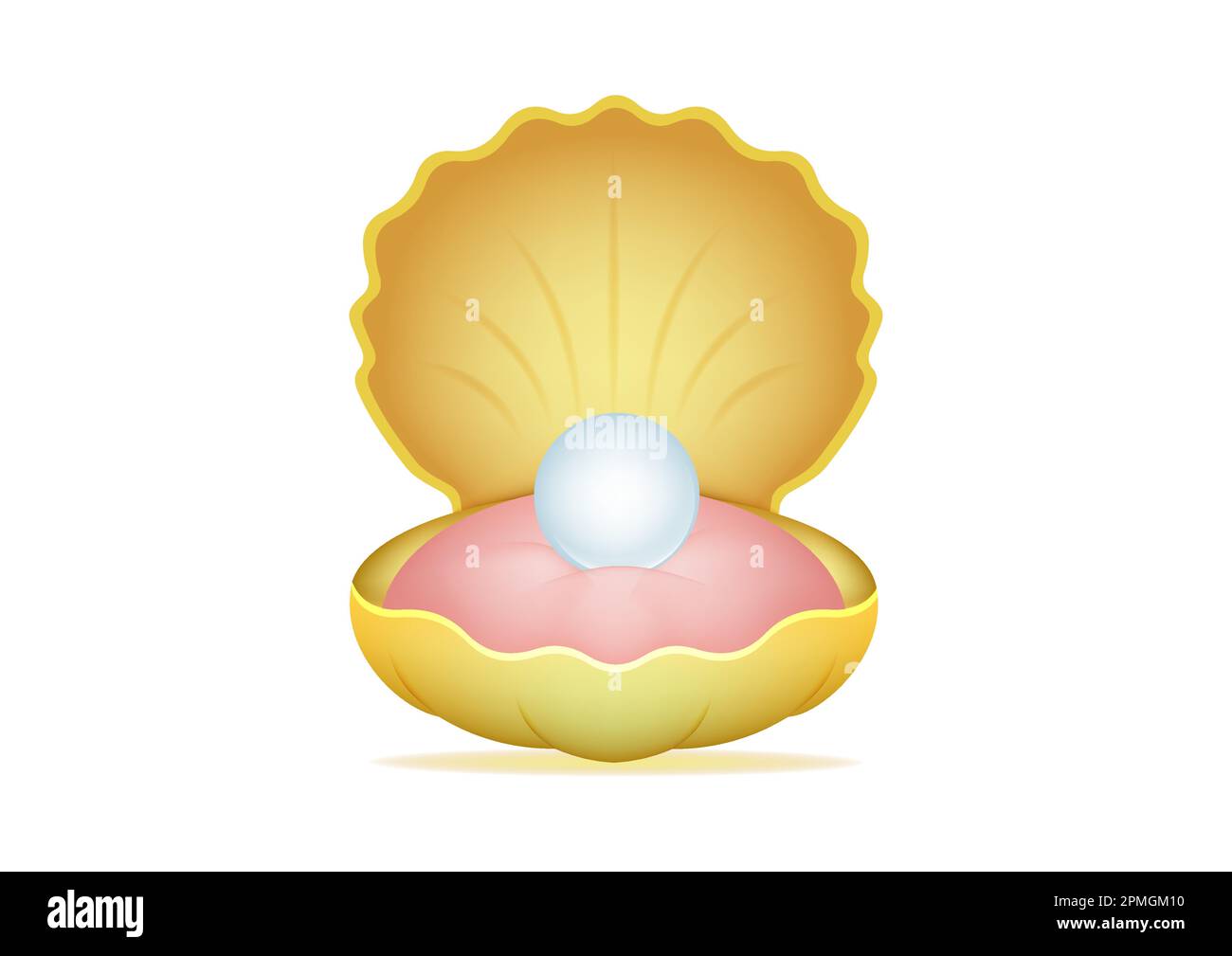 Pearl shell cartoon character hi-res stock photography and images - Alamy