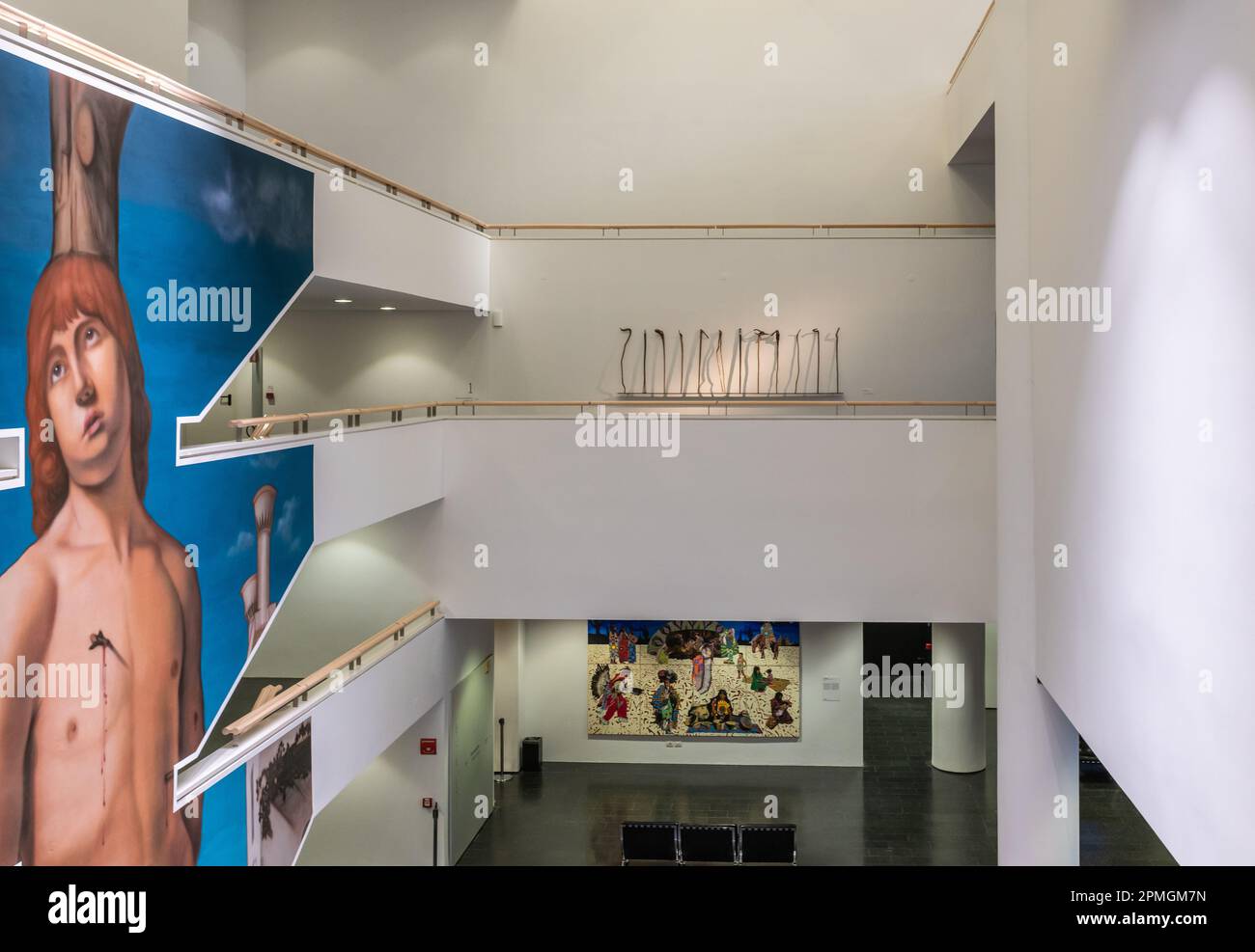 Rovereto, Trento - Interior of MART - Museum of Modern and Contemporary ...