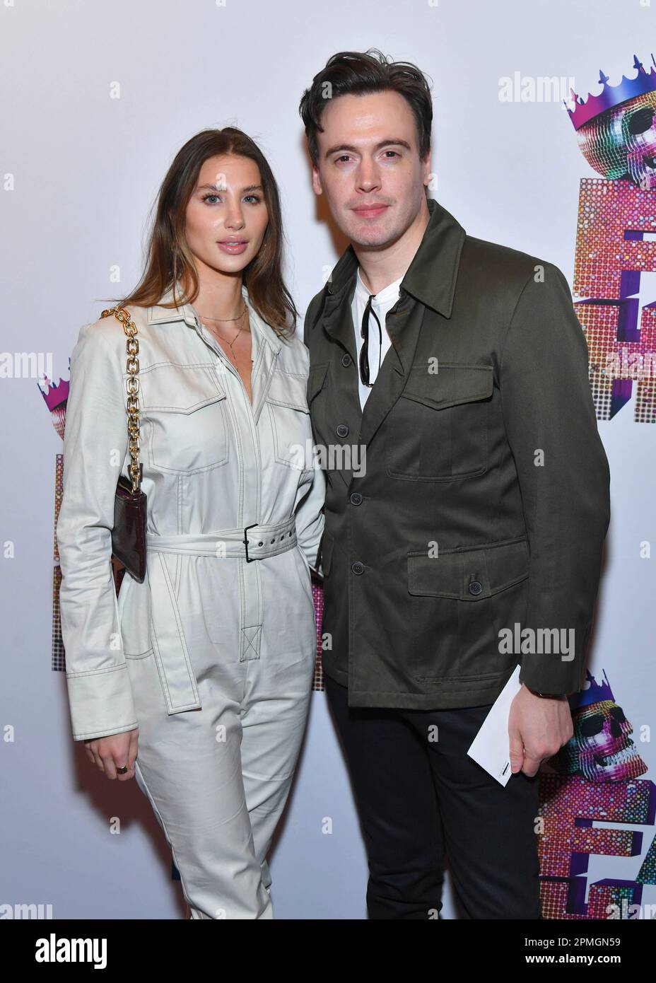 Photo by: NDZ/STAR MAX/IPx 2023 4/12/23 Alexa Goodrow and Erich Bergen ...