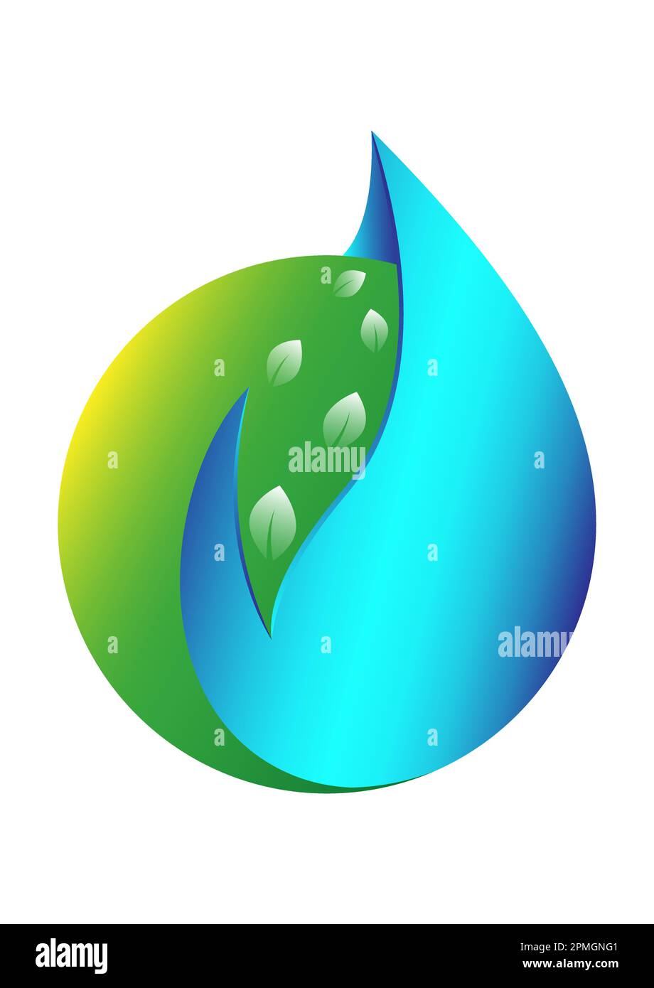Nature Smooth Logo Vector Art Design Stock Vector Image & Art - Alamy