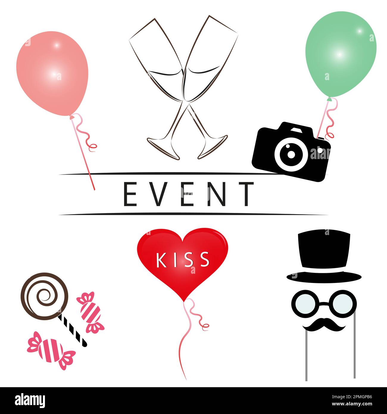 Festival stuff Stock Vector Images - Alamy