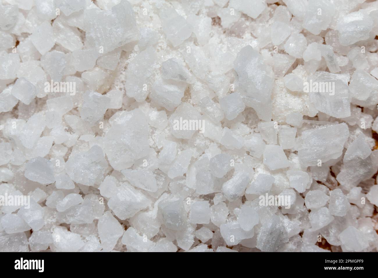 high detailed background from sea salt, directly above, extreme close ...