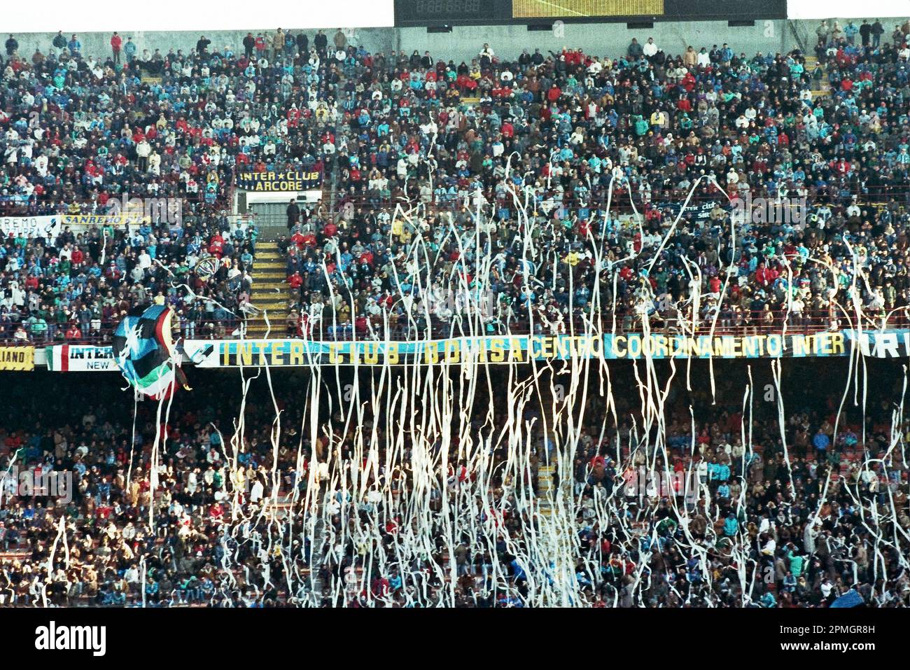 Italy ultras season 1989-90 Serie A - in the photo - inter-genoa Stock ...