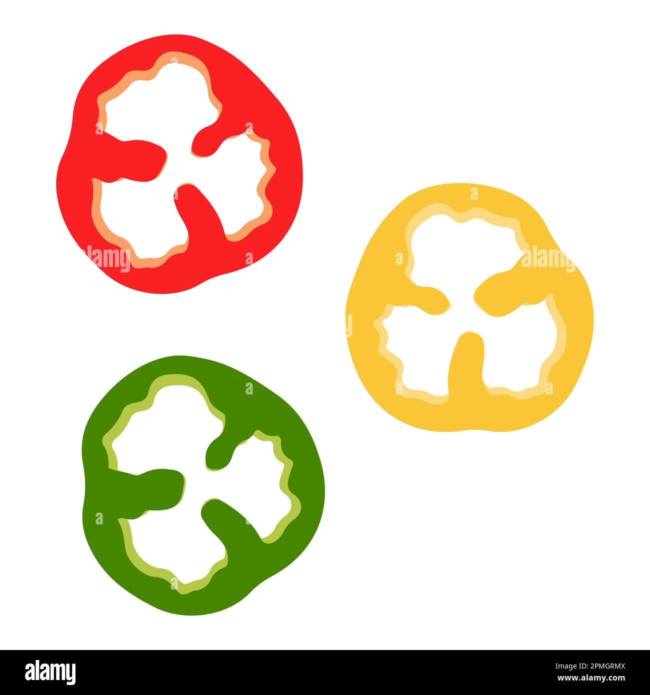 Red chili pepper leaf Stock Vector Images - Alamy