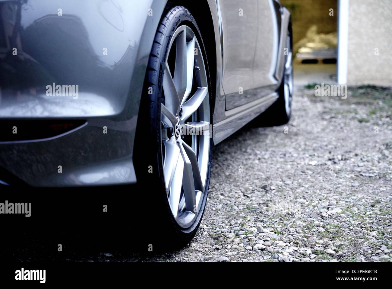 Volkswagen Golf 7R Body wheel Stock Photo - Alamy