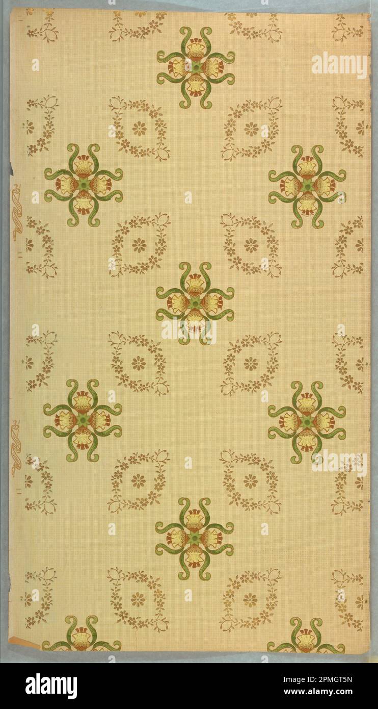Ceiling Paper (USA); Manufactured by Standard Wall-Paper Company ...