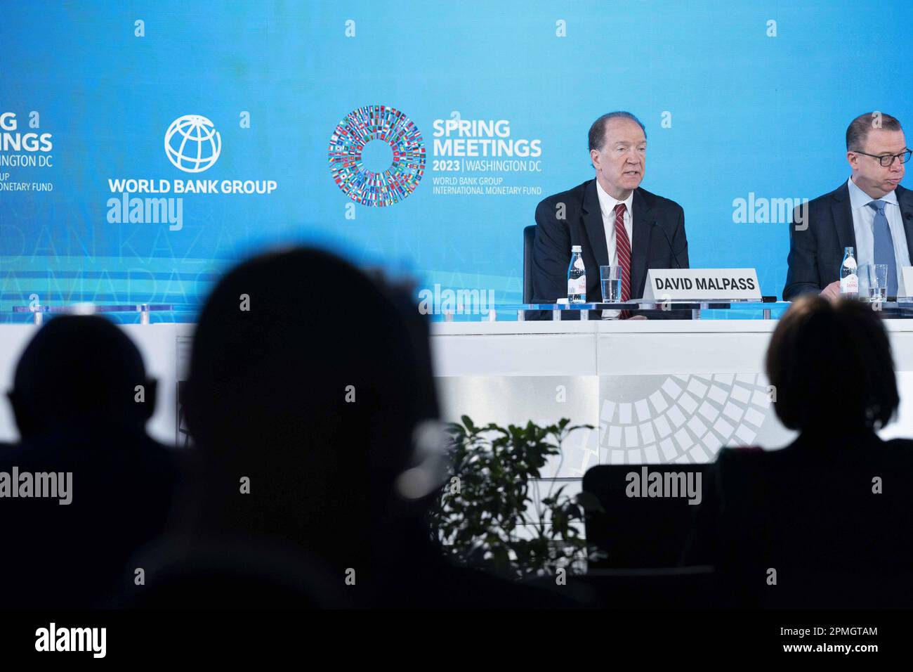 Washington, United States. 13th Apr, 2023. President of the World Bank ...